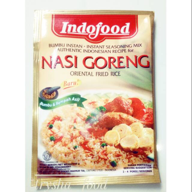 Jual Bumbu Nasi Goreng Indofood/Instant Seasoning Mix Authentic ...