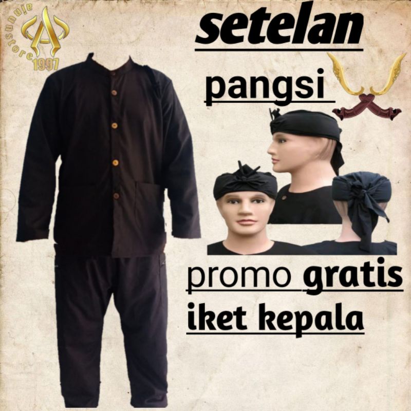 Jual setelan pangsi adat sunda | Shopee Indonesia