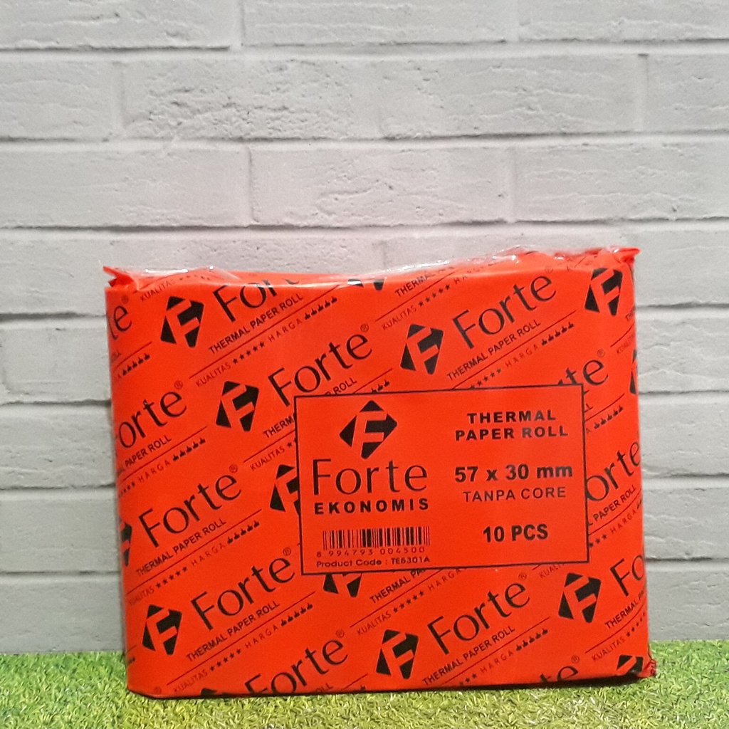 Jual Kertas Thermal Forte 57x30 (10 pcs) | Shopee Indonesia