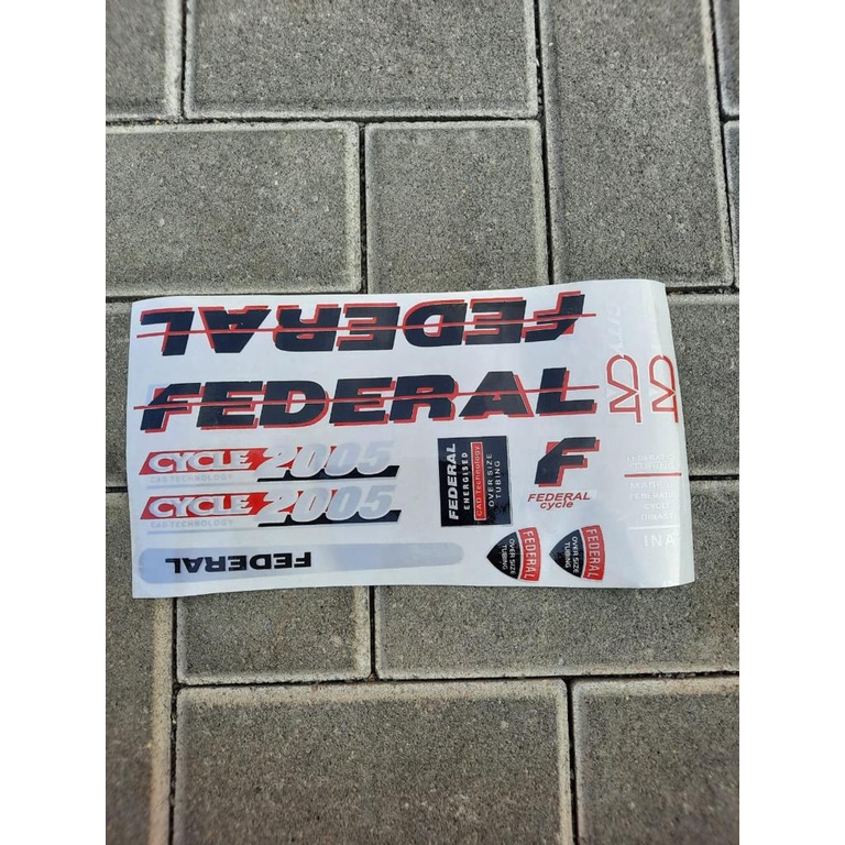 Jual TERMURAH!!! STICKER Sepeda Federal Jadul / Realpict | Shopee Indonesia