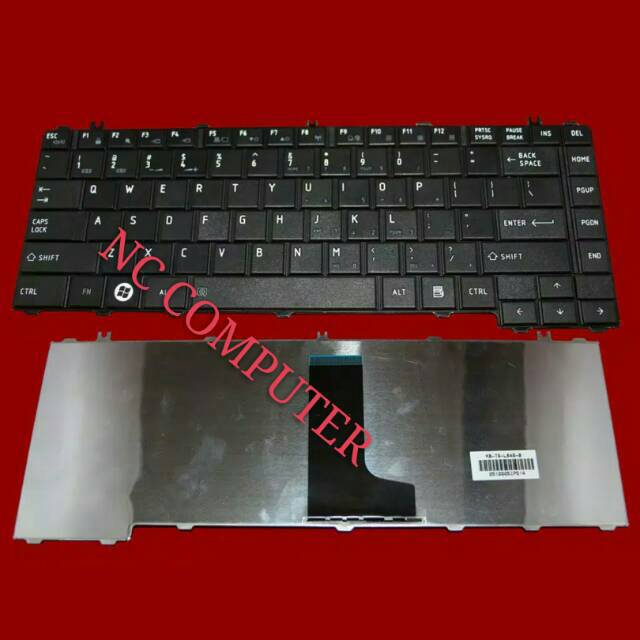 Jual KEYBOARD TOSHIBA SATELLITE C600 C640 L600 L630 L635 L640 L640D ...