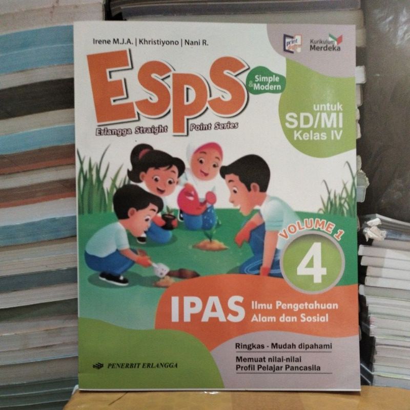 Jual Buku ESPS IPAS VOLUME 1 UNTUK SD/MI KELAS IV | Shopee Indonesia