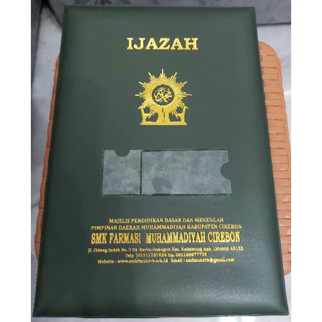 Jual Map Ijazah isi 2 lembar ( 1 set ) mika doff | Shopee Indonesia