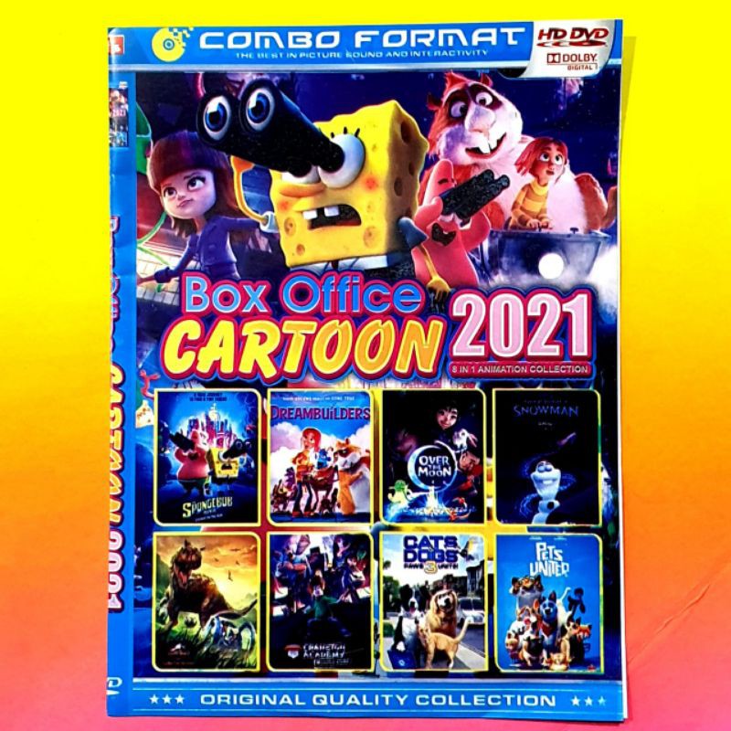 Jual Film Animasi Kartun Cartoon Box Office 2021 Movie Collection ...