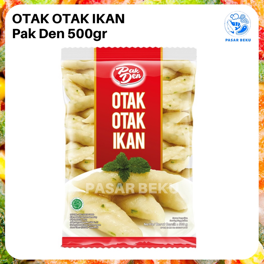 Jual (Khusus AREA SUMBAR) Otak Otak Ikan Olahan Pak Den 500gr Seafood ...
