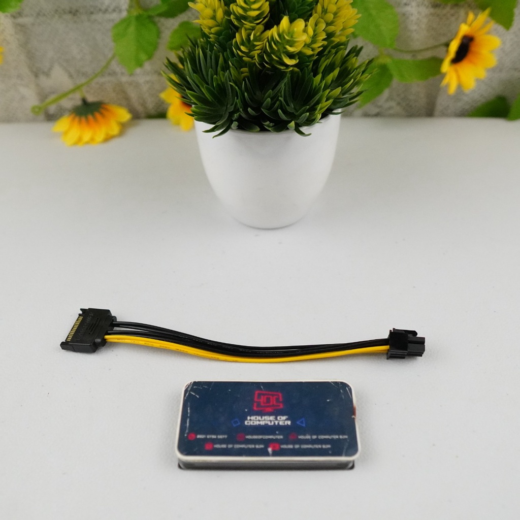 Jual Kabel power sata 15 pin to 6 pin pci-e vga card | Shopee Indonesia
