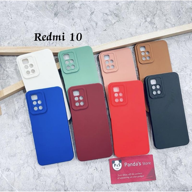 Jual Softcase Pro Camera Redmi 10 / Redmi 10 2022 Candy Case Full Color ...