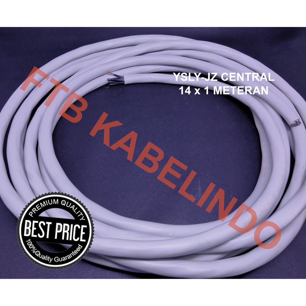 Jual YSLY-JZ 14x1 Sqmm 500V CentralKabel ( Delta YSLY-JZ 14x1mm YSLY 14x1mm YSLY 14x1 KABEL ...