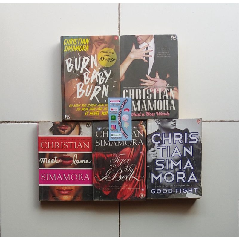 Jual Novel Christian Simamora, Kristina Yovita (JUAL SATUAN) | Shopee Indonesia