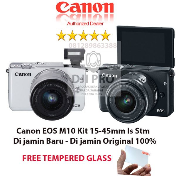 Jual KAMERA DIGITAL CANON EOS M10 KIT 15-45MM ORIGINAL - KAMERA ...