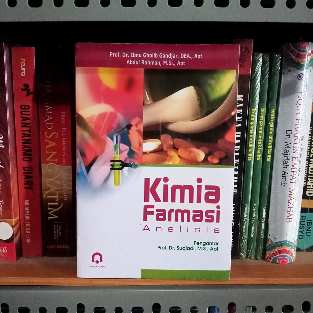 Jual Buku Kimia Farmasi Analisis - Ibnu Gholib Gandjar & Abdul Rohman Ori Terapibuku | Shopee ...