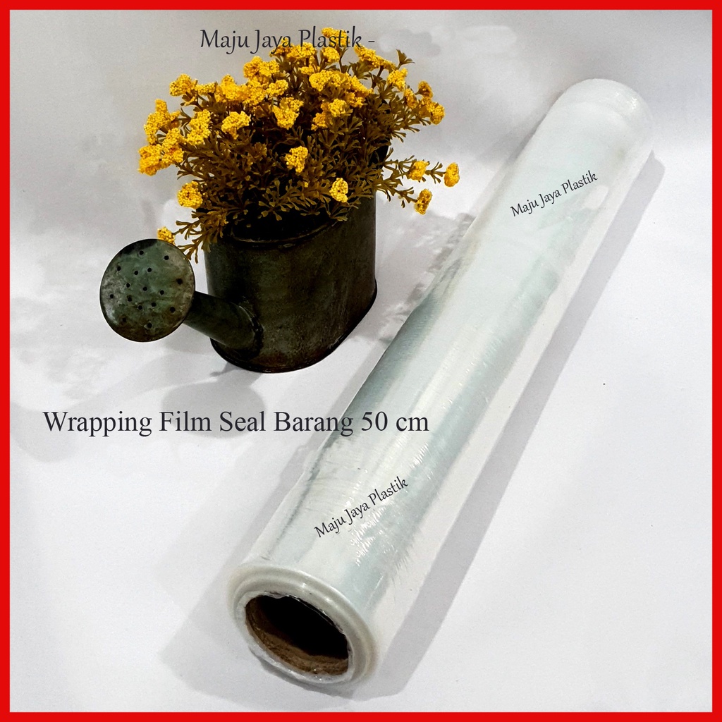 Jual PLASTIK STRETCH FILM WRAP WRAPING seal barang WRAPPING 50 CM X 150 ...