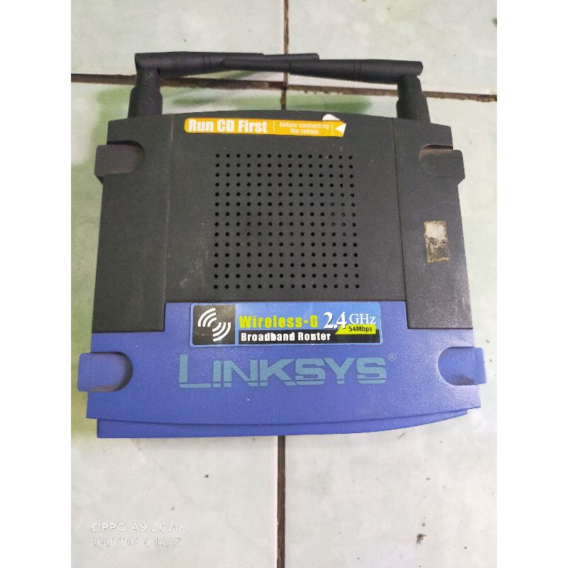 Jual Linksys wireless-G Broadband Router Model WRT54G no adaptor | Shopee Indonesia