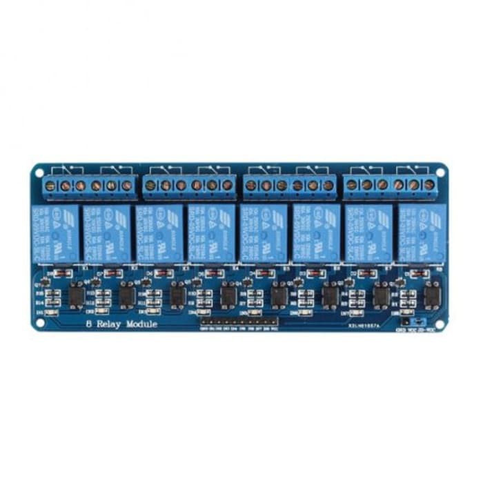 Jual SainSmart 8 Channel Relay Module for Arduino Raspberry Pi DC 5V | Shopee Indonesia