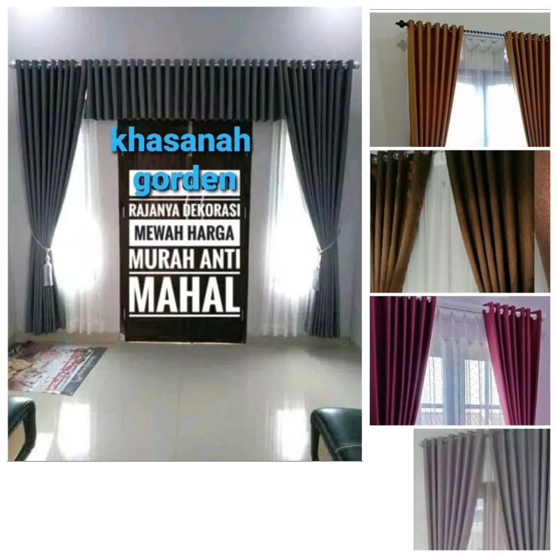 Jual GORDENG BLACKOUT GORDEN POLOS GORDYN JENDELA HORDENG PINTU ...