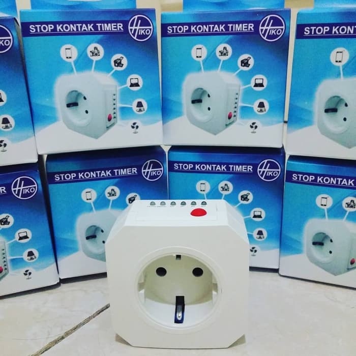 Jual Listrik-Perlengkapan- Stop Kontak Dengan Timer Hiko -Perlengkapan ...