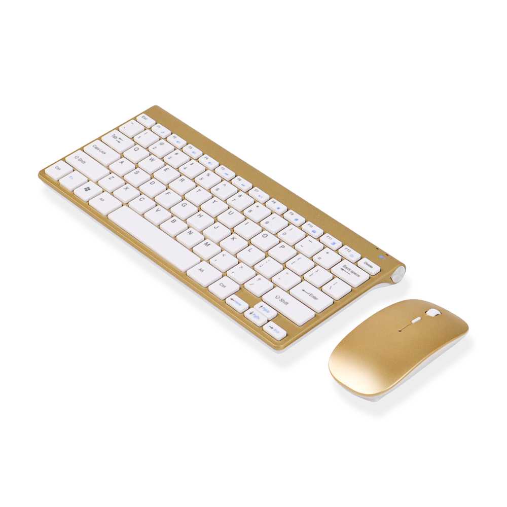 Jual 2.4G Wireless Keyboard and Mouse Mini Multimedia Keyboard Mouse ...