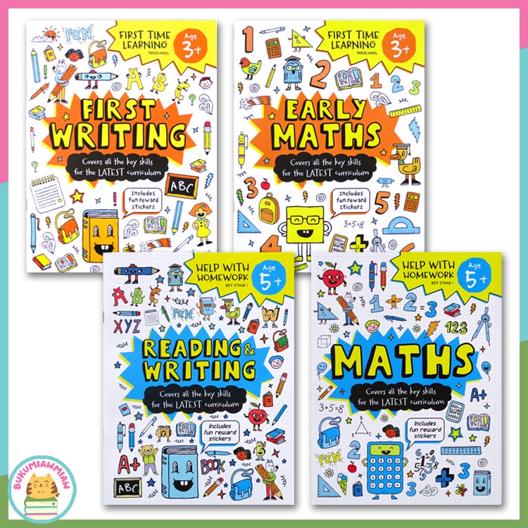 Jual Early Maths / First Writing / Maths / Reading & Writing Workbook ...