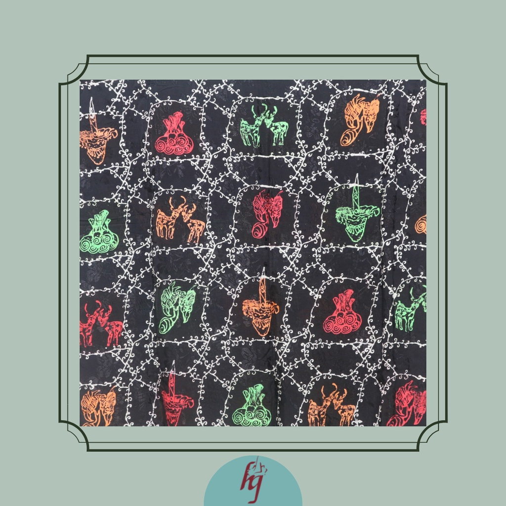 Jual Batik Bogor Motif Bogor Pisan - Dobbi Viscose - Handayani Geulis ...