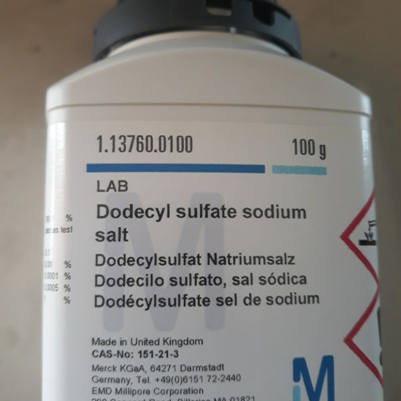 Jual DODECYL SULFATE SODIUM SALT LAB | Shopee Indonesia