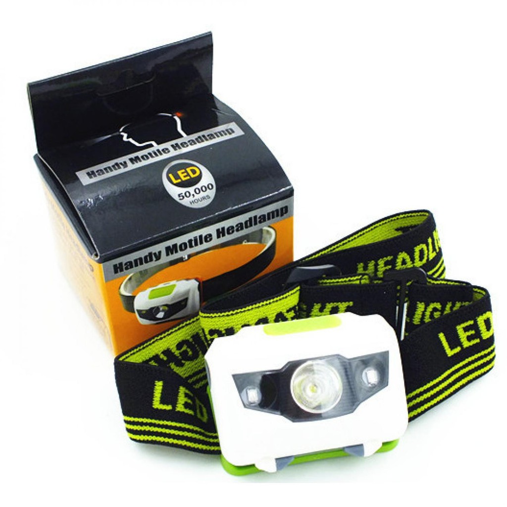 Jual LAMPU IKAT KEPALA HEADLAMP OUTDOOR LED SENTER KPALA HEAD LAMP ...