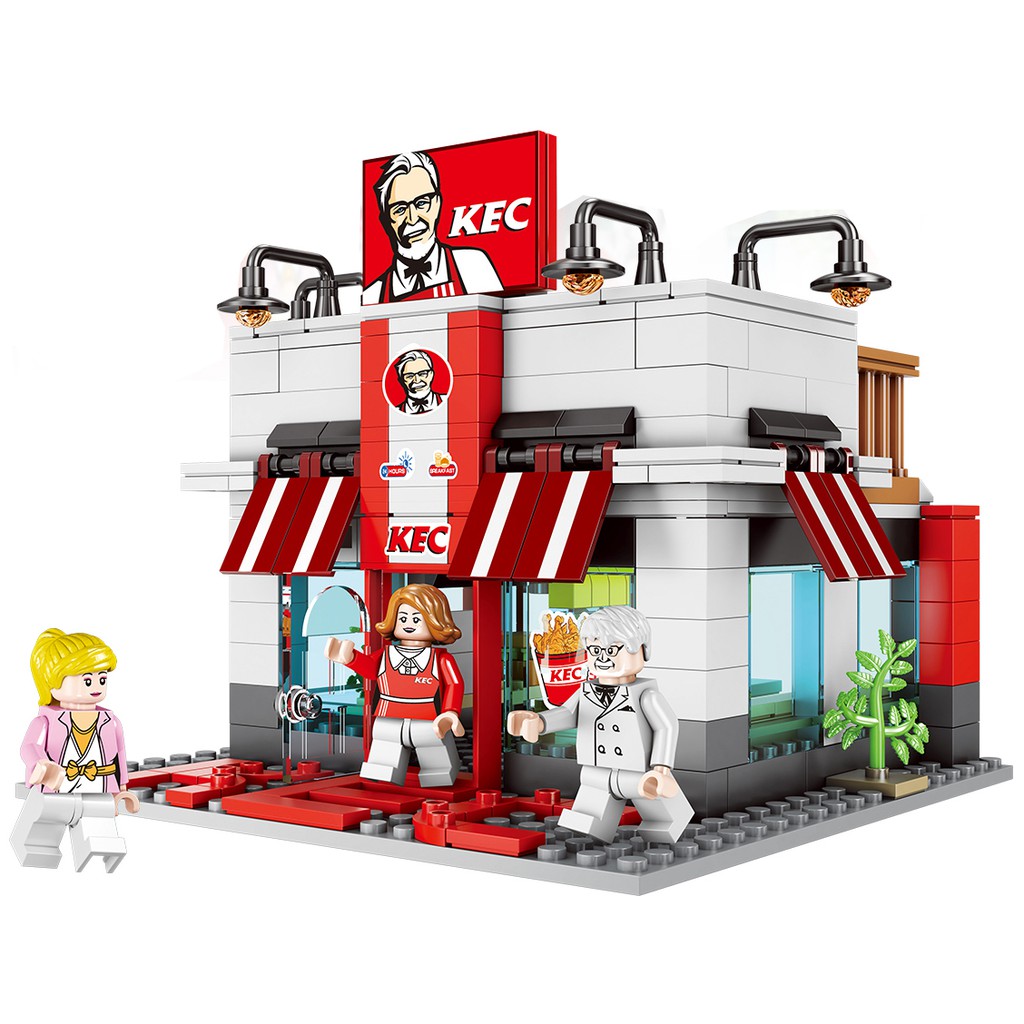 Jual Lego Block Restaurant KFC Store | Shopee Indonesia
