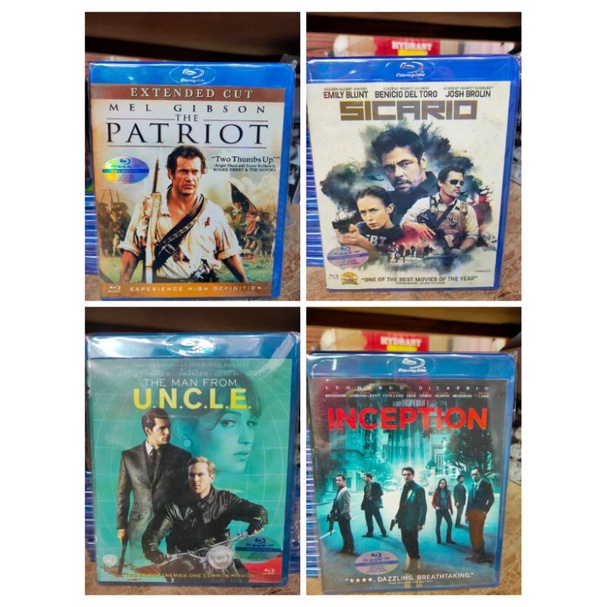 Jual BR/BD The Patriot/Sicario/Inception/UNCLE 1080P | Shopee Indonesia