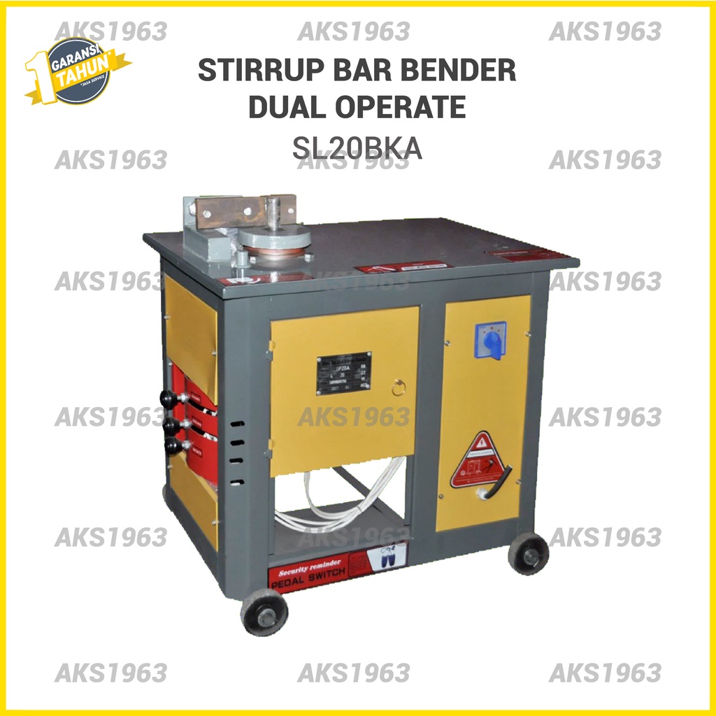 Jual Mesin Penekuk Besi-Stirrup Bar Bender ( Dual Operate)-SL-20BKA ...