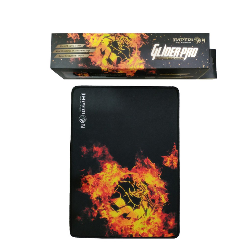 Jual Imperion Glider Pro Gaming Mousepad Speed Halus 20cm X 35cm Mouse ...