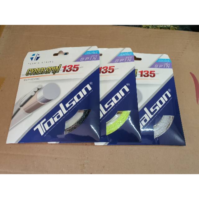 Jual Senar Tennis Toalson Cyber Spin 135 | Shopee Indonesia