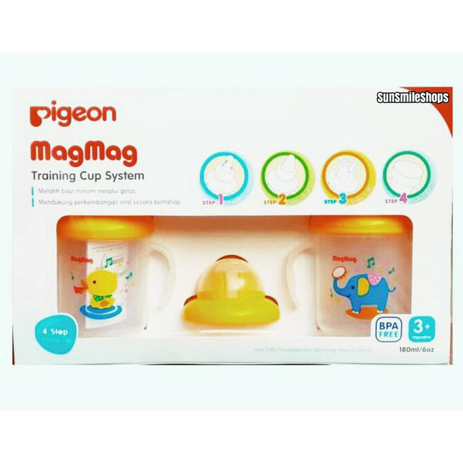 Jual Pigeon Mag Mag All In One With 4 Step Training Cup / Gelas Pigeon ...