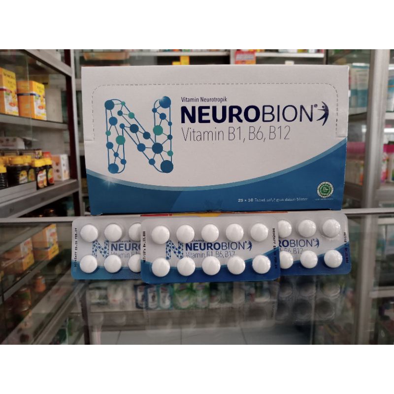 Jual Neurobion Tablet | 1 strip Isi 10 Tablet | Shopee Indonesia