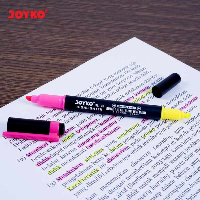 Jual JOYKO HIGHLIGHTER DOUBLE COLOR | STABILLO 2 WARNA JOYKO HL 42 - HL ...