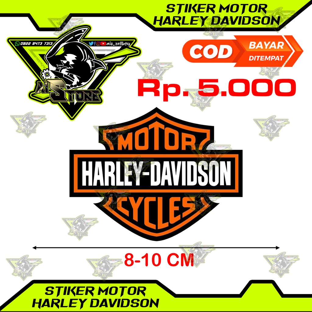 Jual Stiker Motor Harley Davidson Cycles | Shopee Indonesia