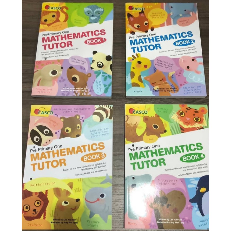 Jual Pre Primary One Mathematic Tutor by Casco (harga perbuku) | Shopee ...