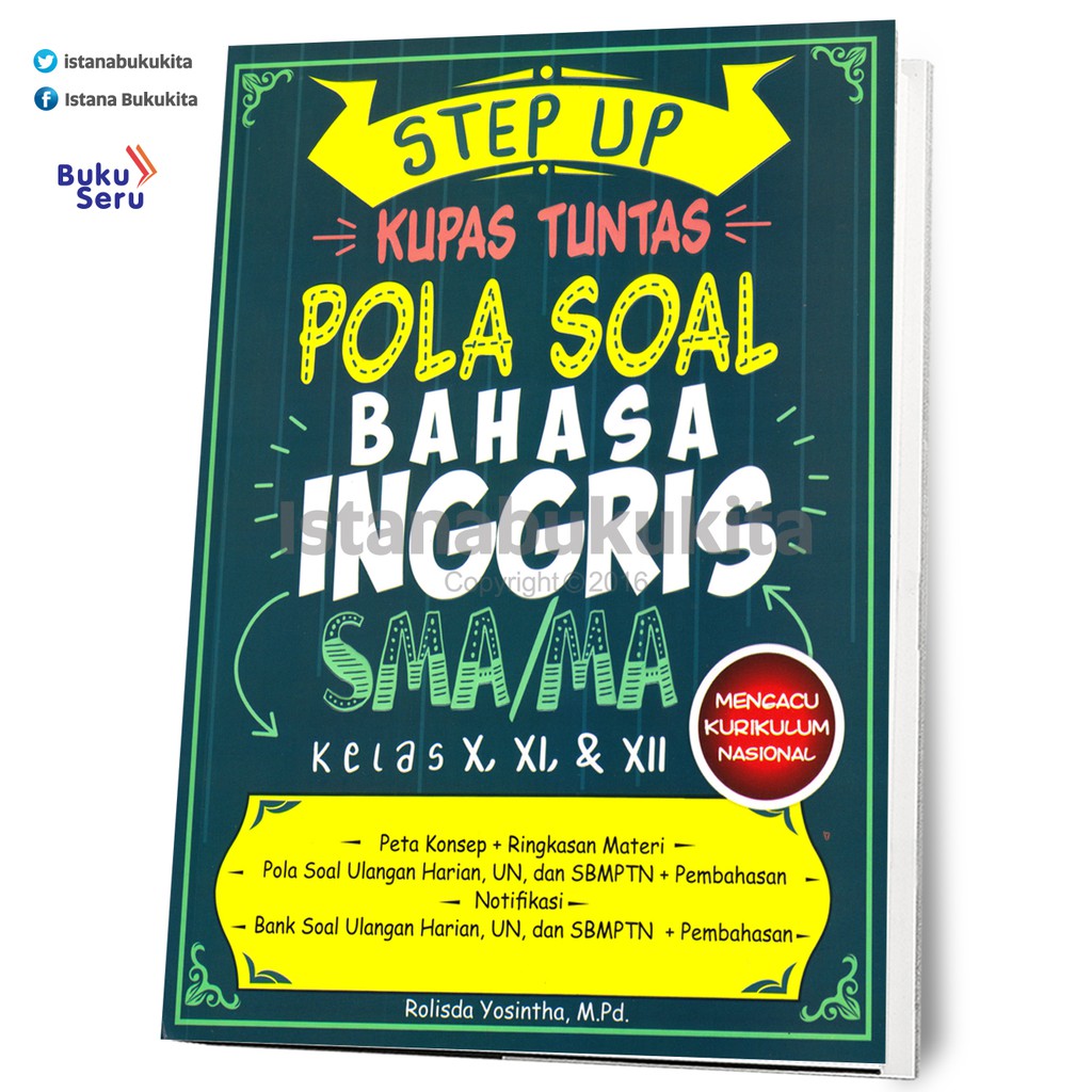 Jual Buku Seru - Step Up Kupas Tuntas Pola Soal Bahasa Inggris SMA MA ... Jual Buku Seru - Step Up Kupas Tuntas Pola Soal Bahasa Inggris SMA MA ...