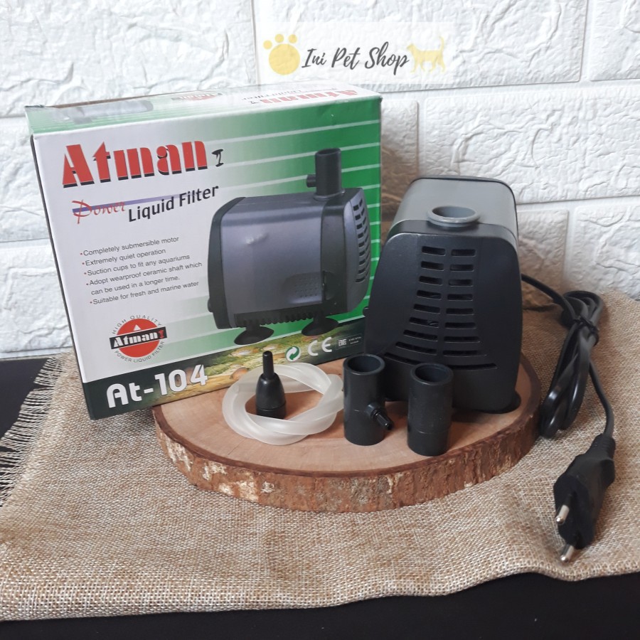 Jual ATMAN AT-104 Pompa Celup Air Aquarium / Kolam Water Pump ATMAN 104 ...