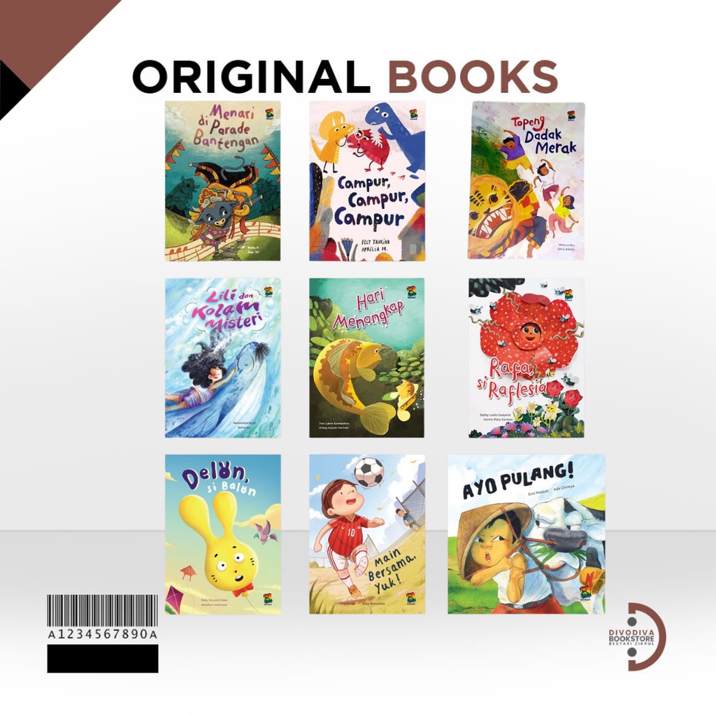 Jual Buku Cerita Anak - Cerita Bergambar (Cergam) - Seri Room to Read ...