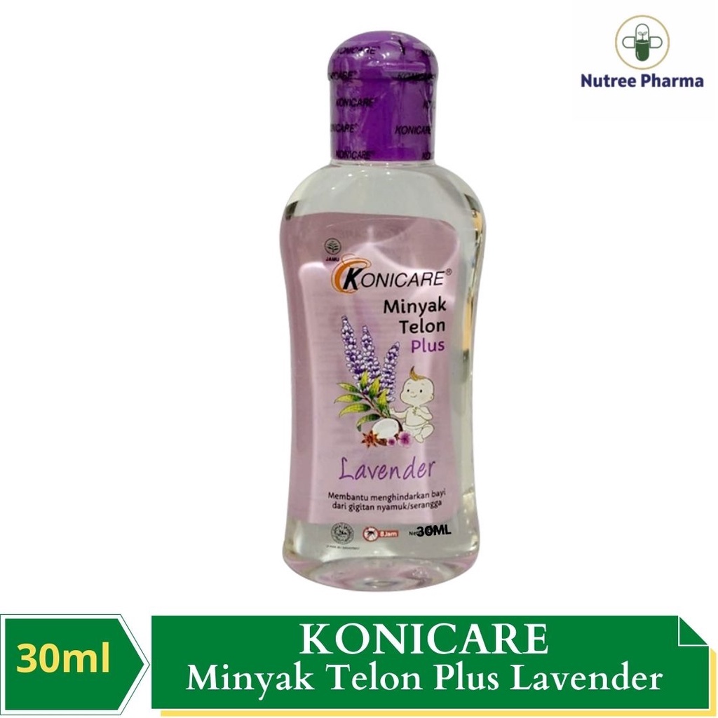 Jual Konicare Minyak Telon Plus Lavender 30ml | Shopee Indonesia
