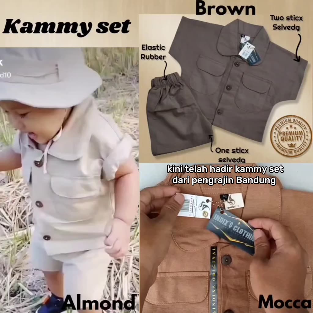 Jual LOMMY SET - Baju Setelan Safari Setelan Outing ( Baju Setelan Anak ...