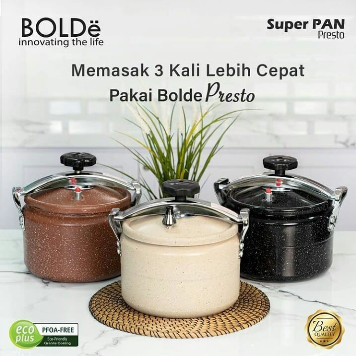Jual BOLDe Super Pan Granite PANCI Presto Kapasitas 7 Liter Warna ...