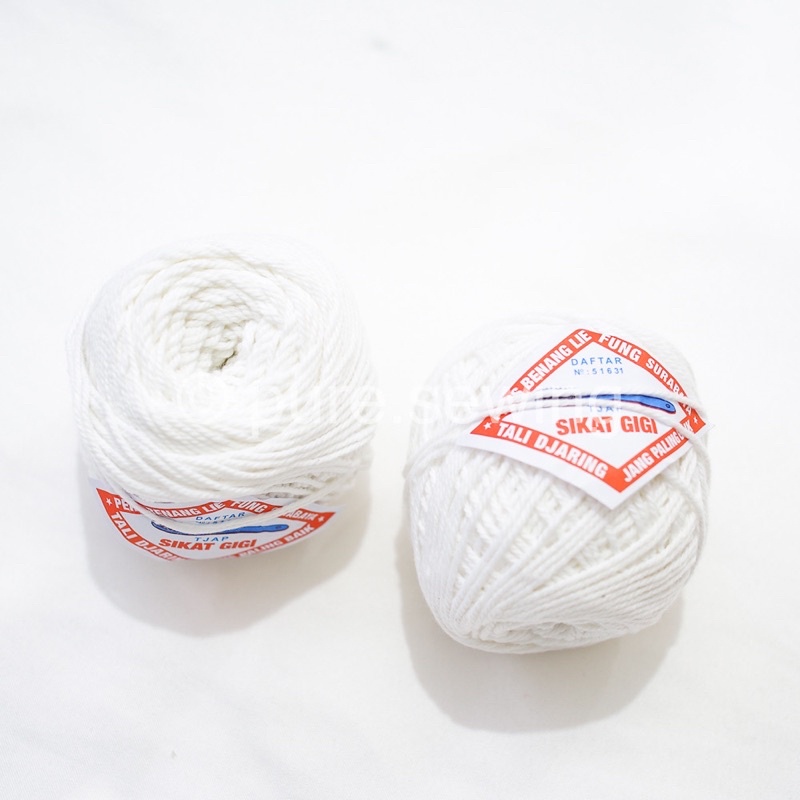 Jual Benang Kasur / Benang Bol / Tali Jaring Tjap Sikat Gigi | Shopee ...