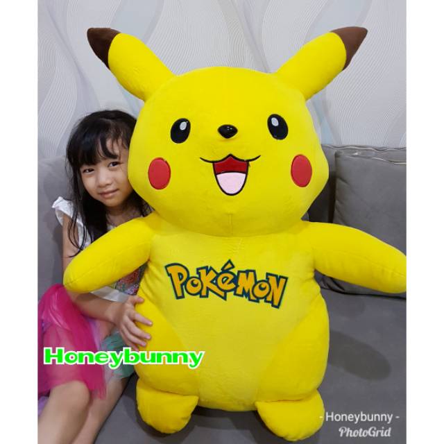 Jual Boneka pokemon pikachu super besar (GIANT) | Shopee Indonesia