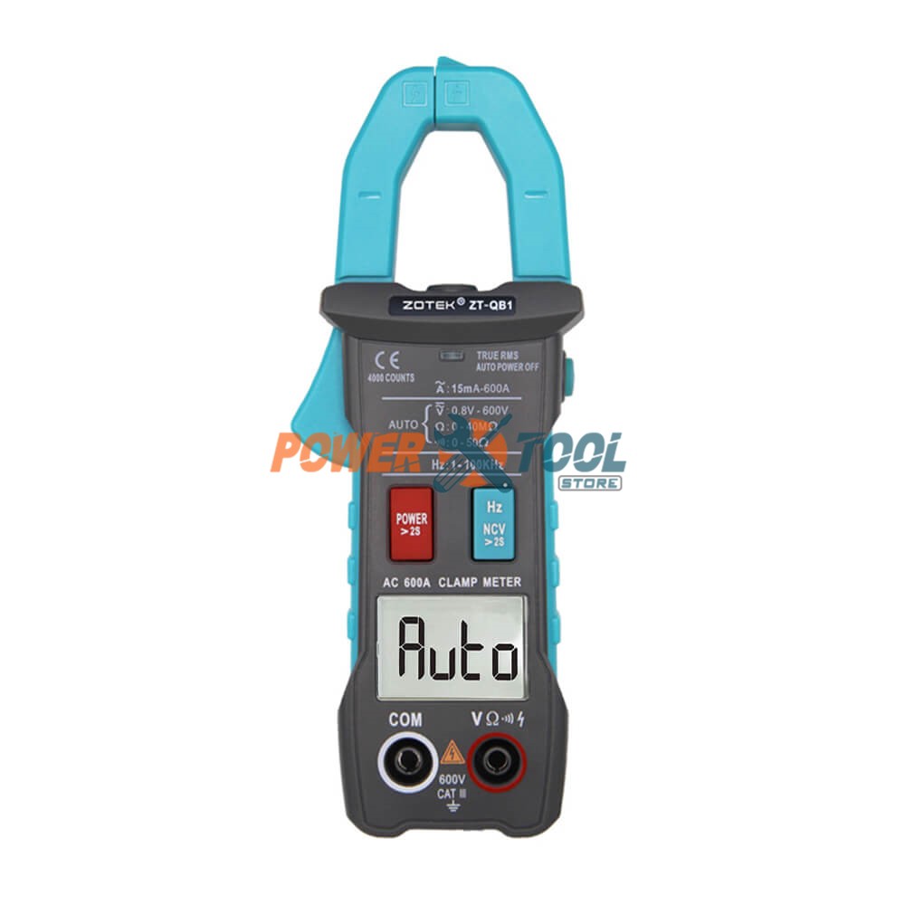 Jual Zotek ZT-QB1 Smart Clamp Meter Tang Ampere Mini 600A Current TRMS ...