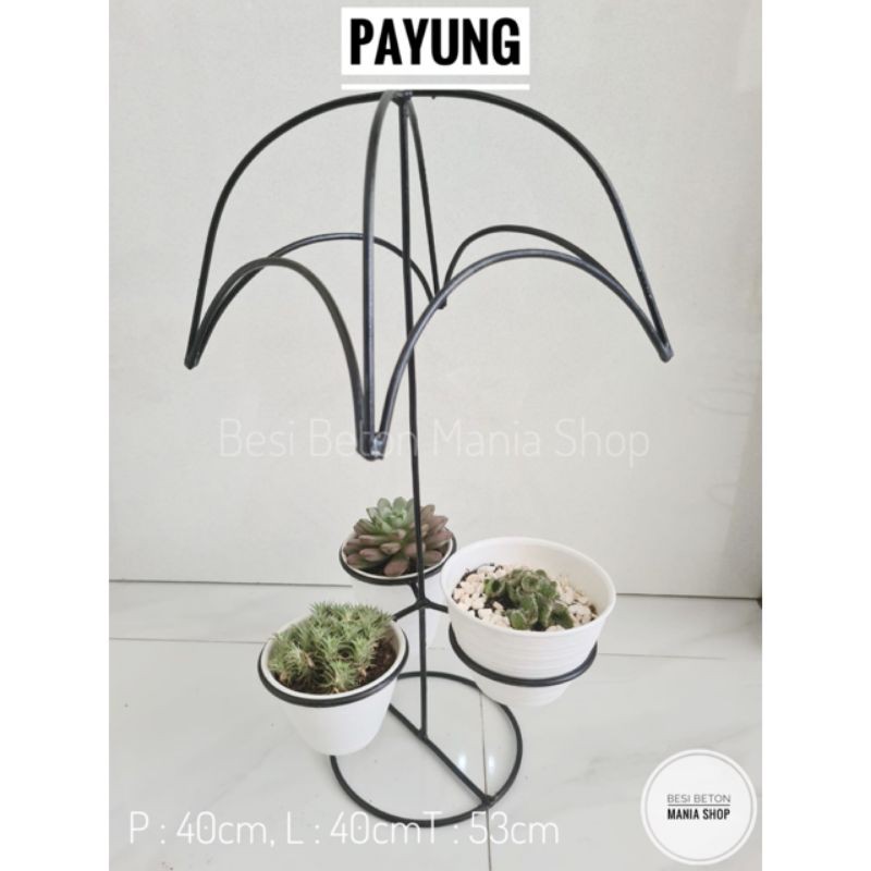 Jual STANDING POT / STANDING POT BESI / RAK KAKTUS / RAK POT BESI / POT ...