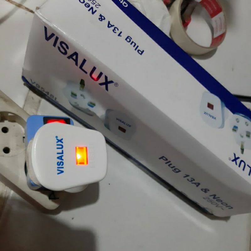 Jual Steker AC / Colokan AC / Tusuk Kontak AC Dengan Lampu Indikator ...