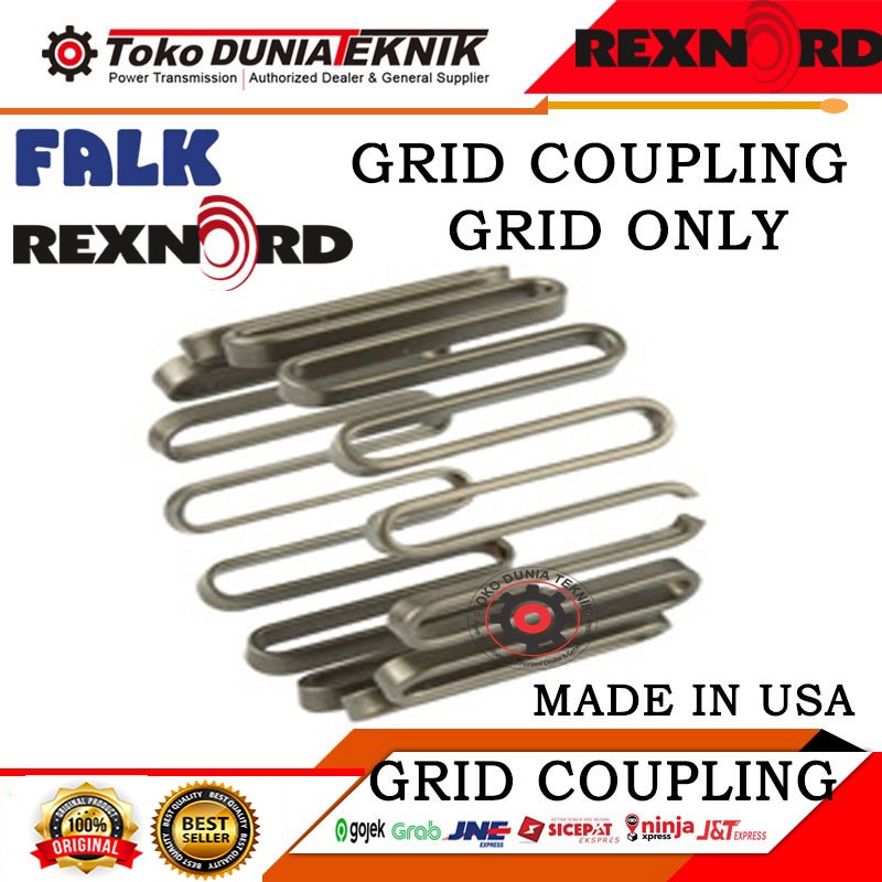 Jual STEELFLEX COUPLING GRID TYPE 1070T10 /T20 GRID ONLY - REXNORD ...
