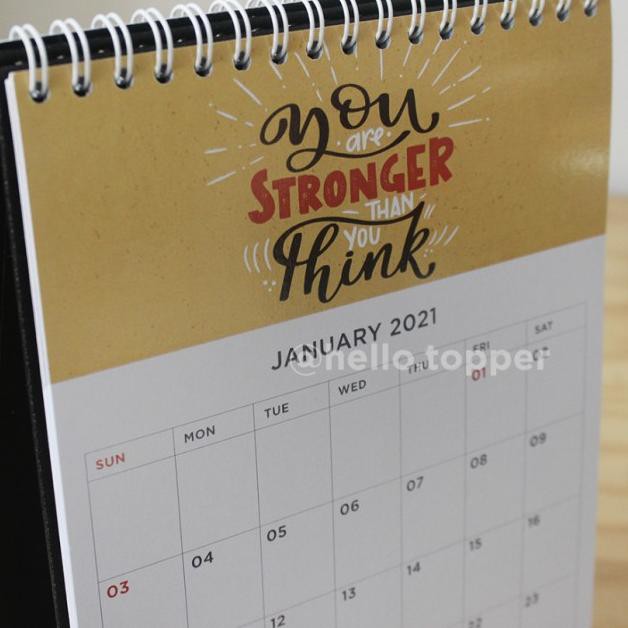 Jual Recomended-83 KALENDER 2021 BAGUS MURAH / KALENDER MEJA / CALENDAR ...