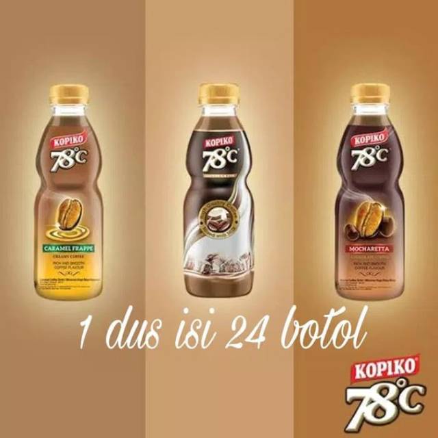 Jual Kopiko kopi 78° 240ml 1 dus isi 12 botol | Shopee Indonesia