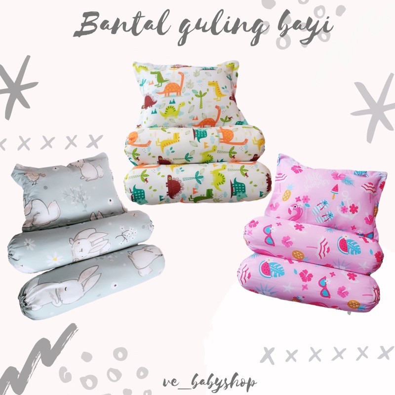 Jual Best Seller Bantal Guling Bayi Set Bantal Bayi Sarung Bantal ...